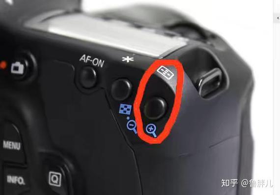 佳能屏幕中间有个圆圈图标
