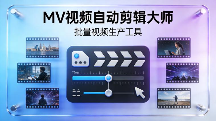 一键混剪软件免费图标