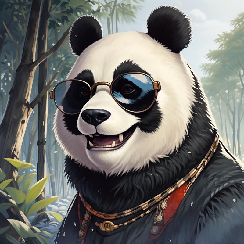 熊猫人图片100张图标