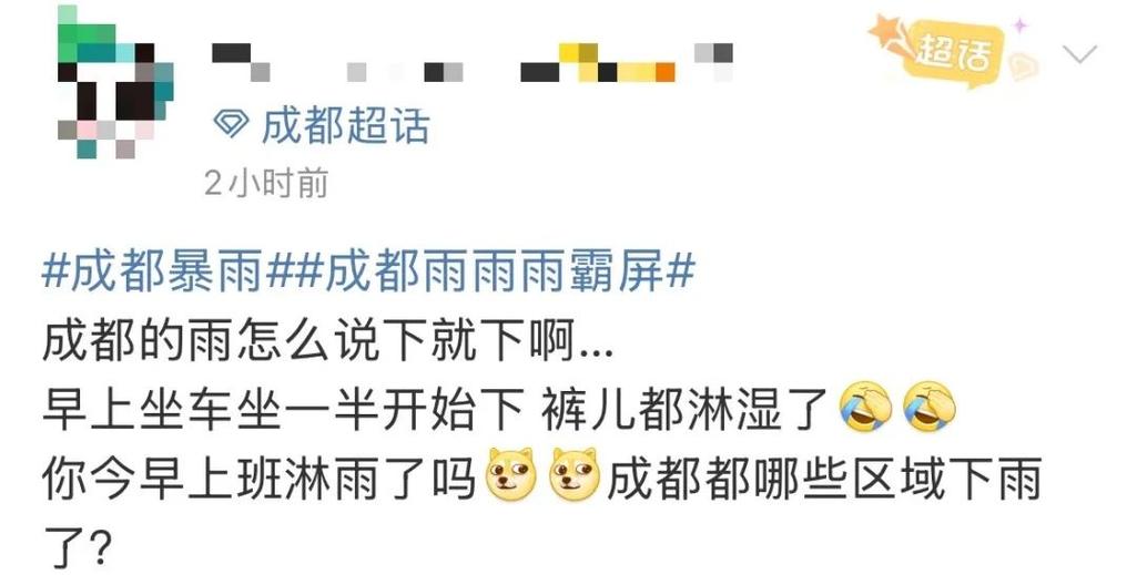 成都未来三天雨水不断截图