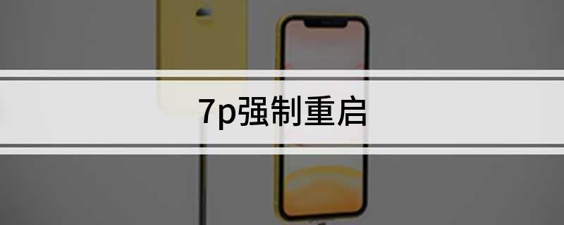 苹果7p强制重启图标