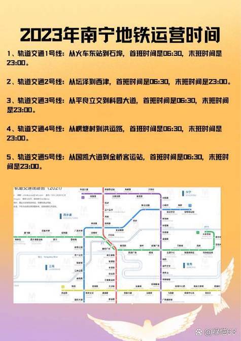 南宁地铁早上几点开始运行