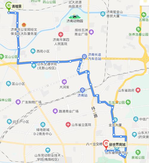 济南公交一览表图标