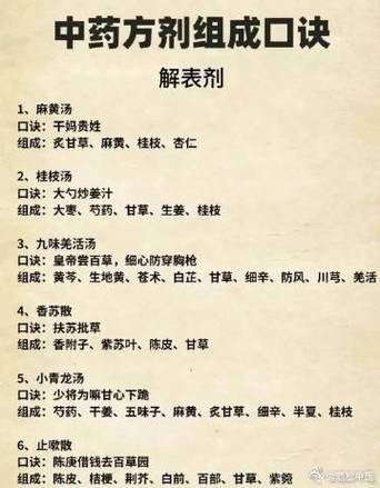 中医开方十二句口诀图标