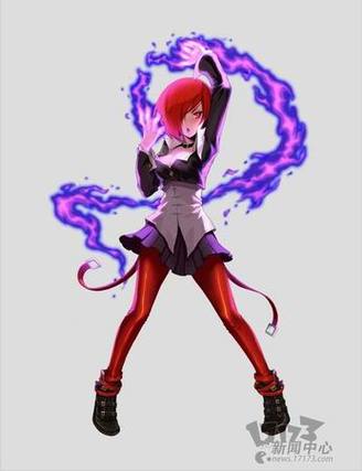 八神里面有个女角色截图