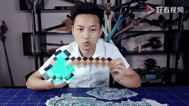 我的世界钻石斧头怎么做图标