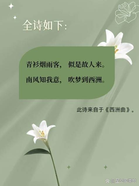 南风知我意的全诗图标