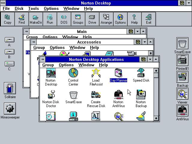 windows 3.0截图
