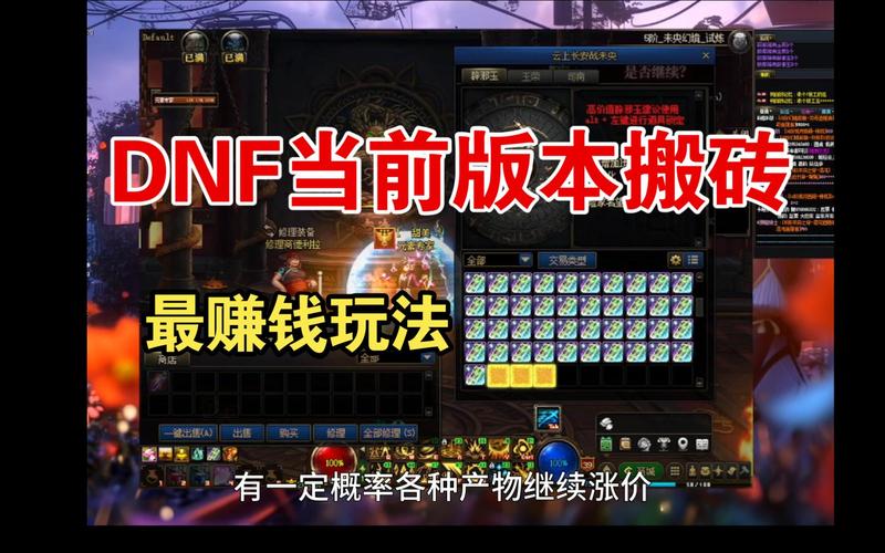 dnf刷金币图标