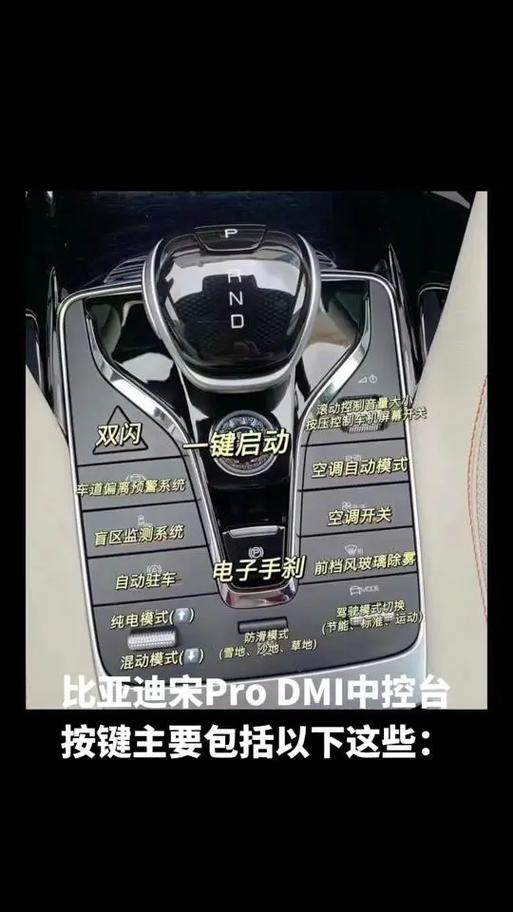 比亚迪宋pro精英版所有功能图标