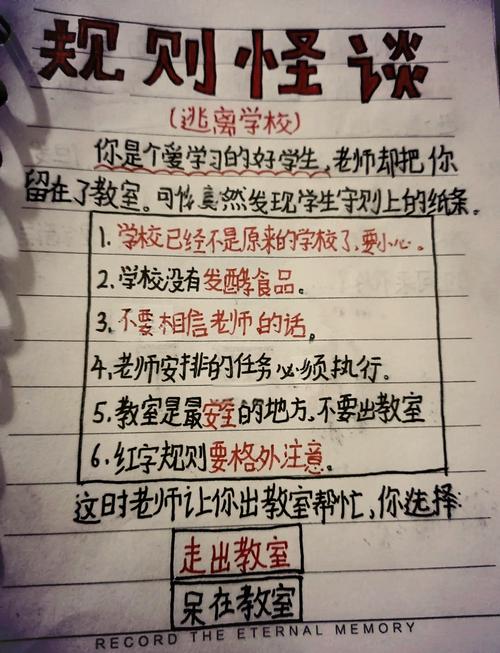 逃离学校规则怪谈图标