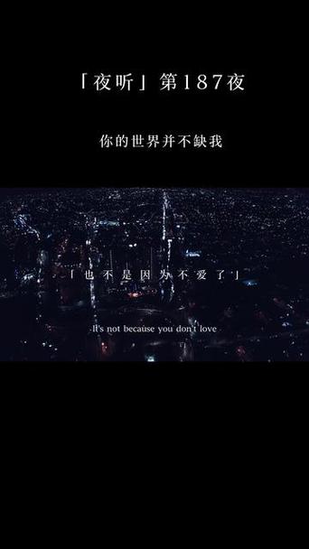 你的世界太拥挤也不缺我一个