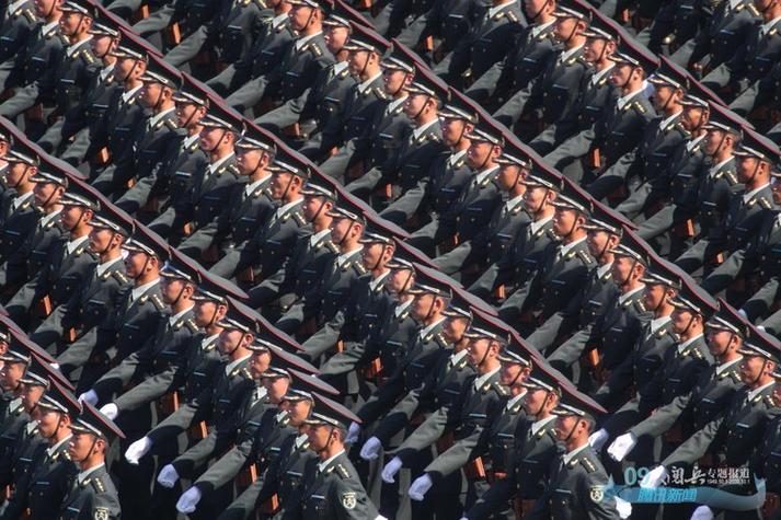 2009年阅兵式高清完整版图标
