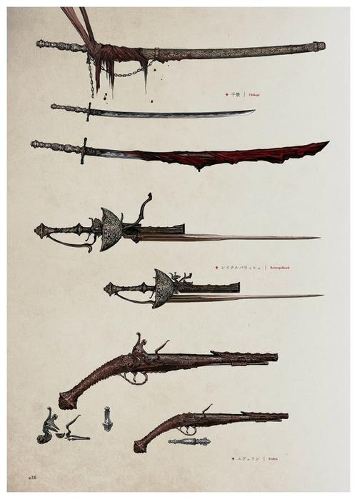 血源诅咒全武器图鉴图标