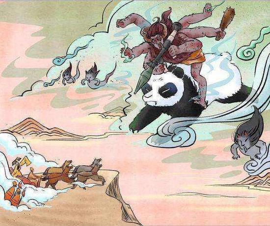熊猫是哪个人物的坐骑截图