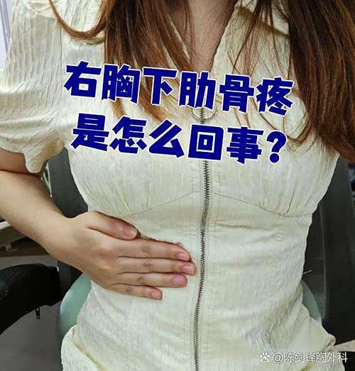 女性右侧肋骨疼要警惕图标
