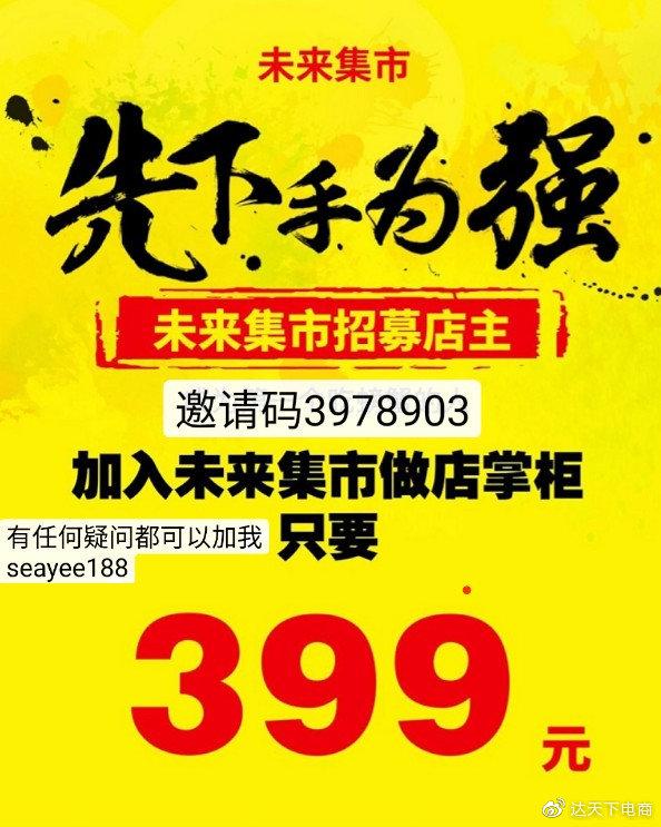未来集市多少钱加入赚钱截图