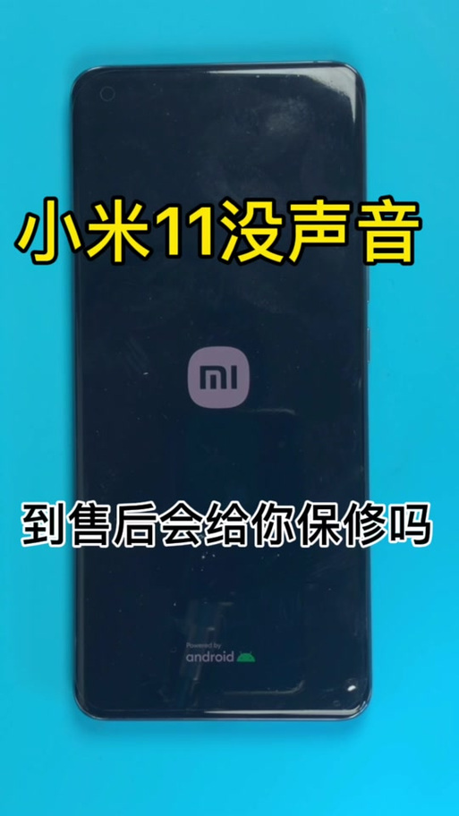 小米11一会有声音一会没声音图标
