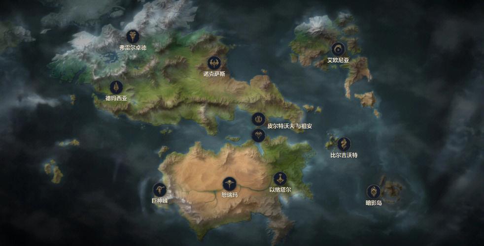 英雄联盟地区图标