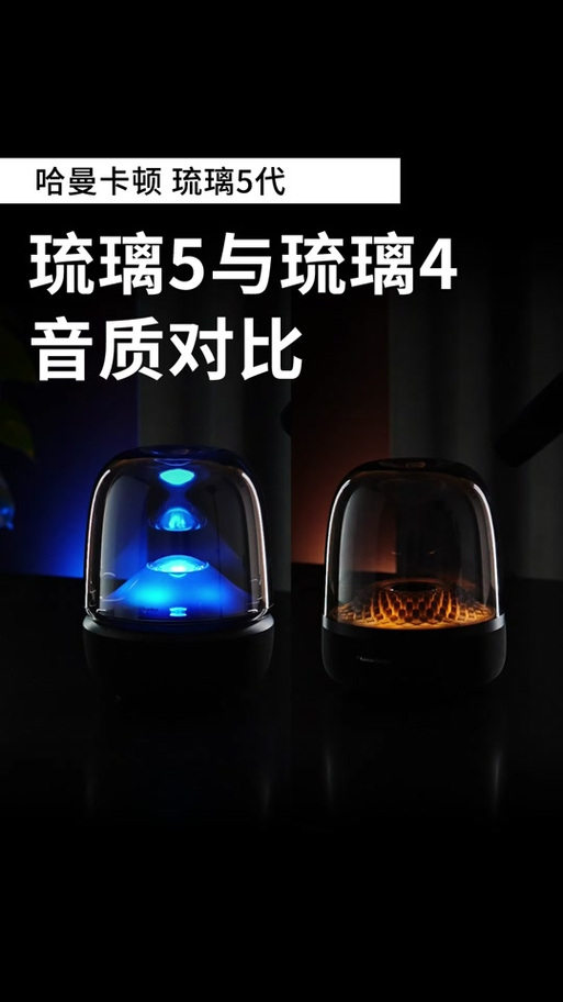 哈曼卡顿琉璃和琥珀对比图标