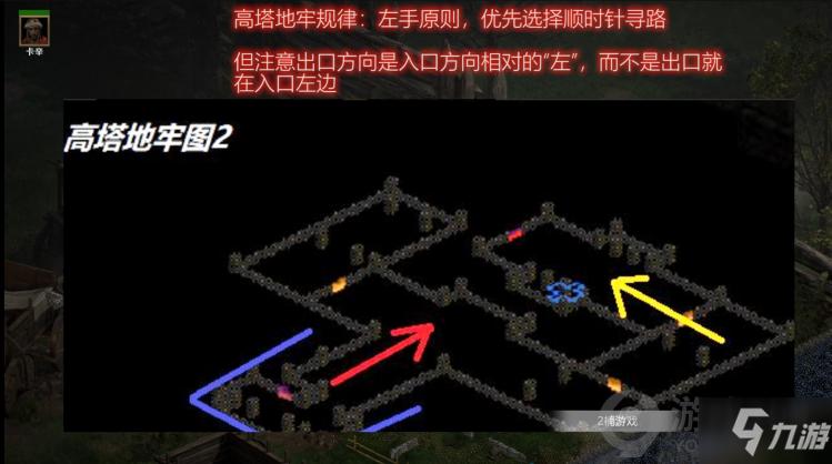 暗黑破坏神2黑色沼泽传送点截图