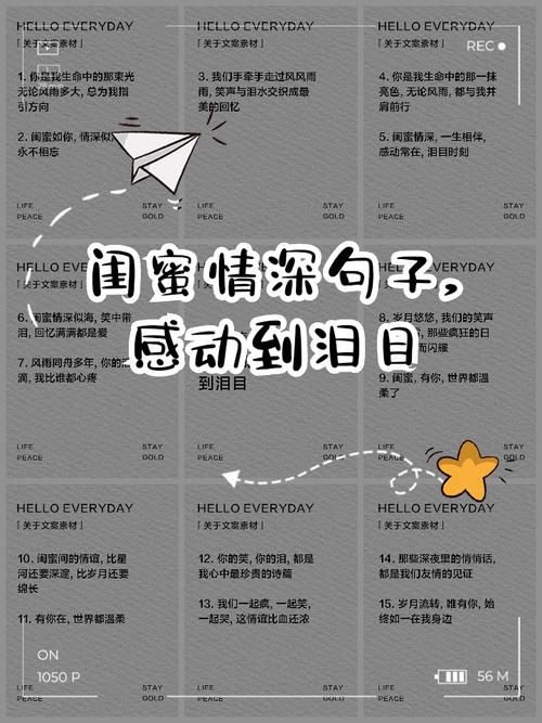 姐妹暖心句子八个字截图