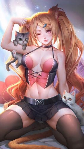 厚涂风格的漫画图标