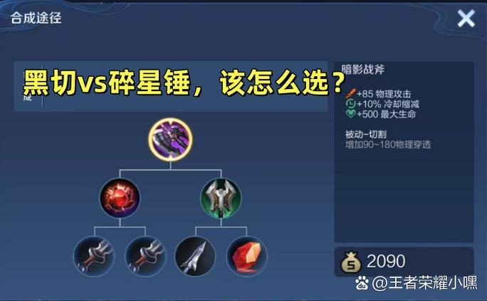 黑切和碎星锤一起出图标