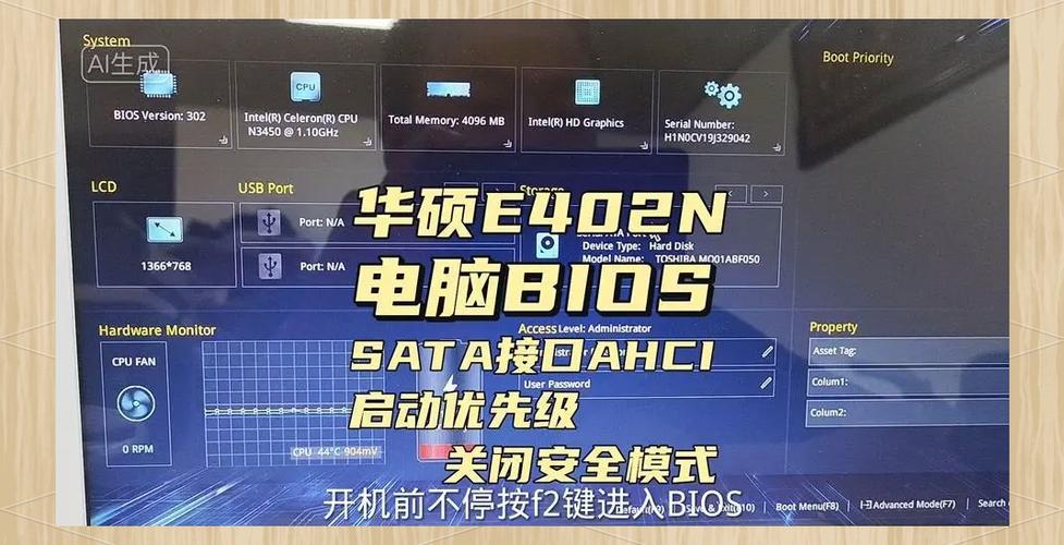 华硕主板优先启动设置
