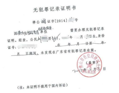 粤省事无犯罪记录证明图标
