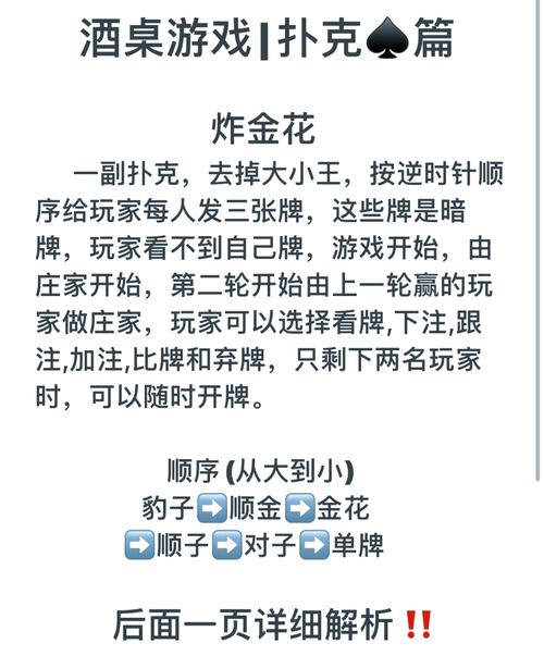扑克牌的炸金花玩法截图