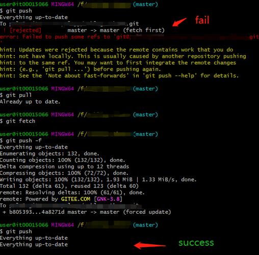 git everything up to date截图