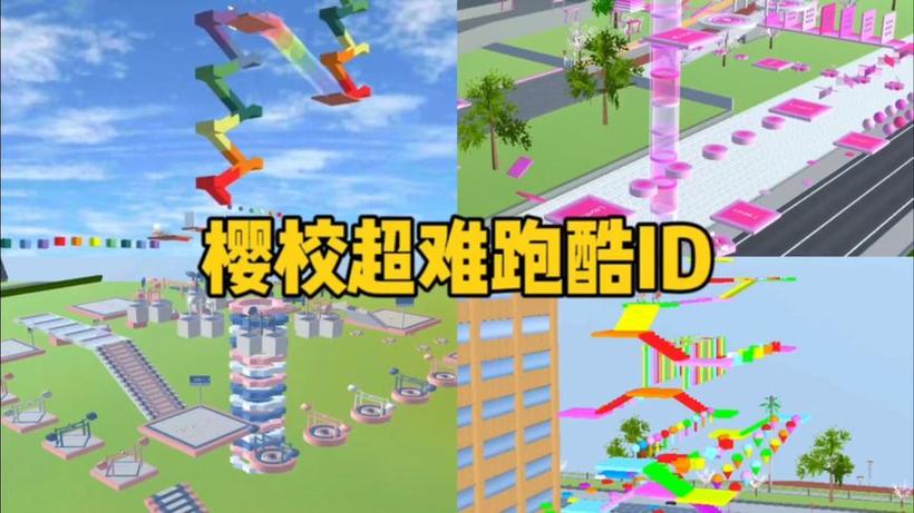 樱花校园模拟器最长的跑酷id截图