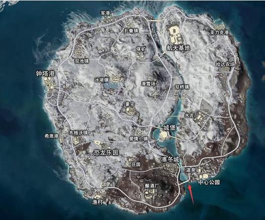 和平精英地图高清图片图标
