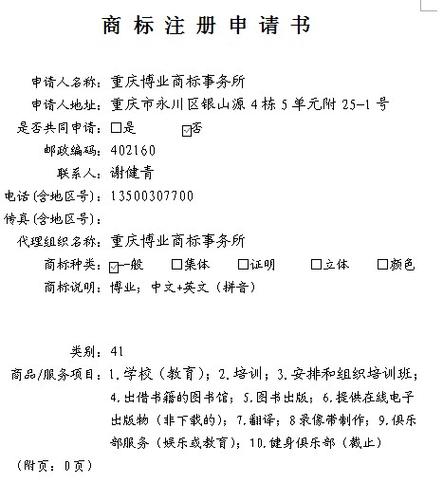 个人商标注册申请图标