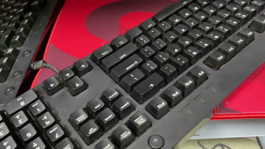 罗技键盘灯不亮截图