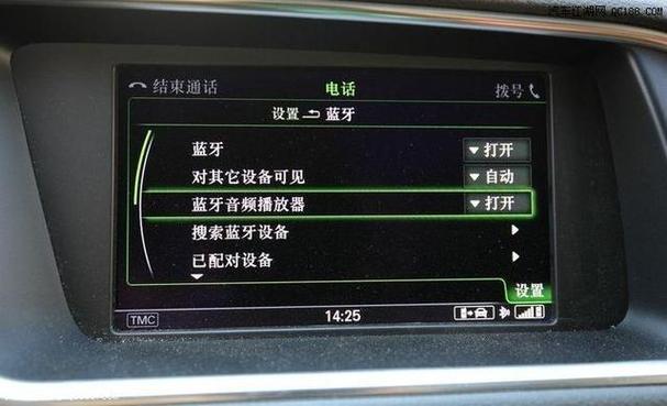 2012款奥迪q7如何开蓝牙图标