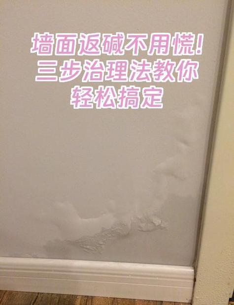 墙面返碱彻底解决方法截图