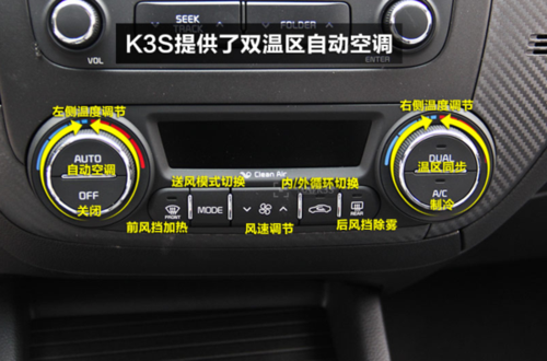 13款起亚k3使用说明书图标