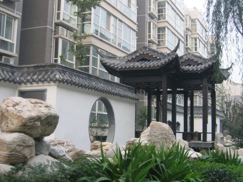 江南水乡小区图标