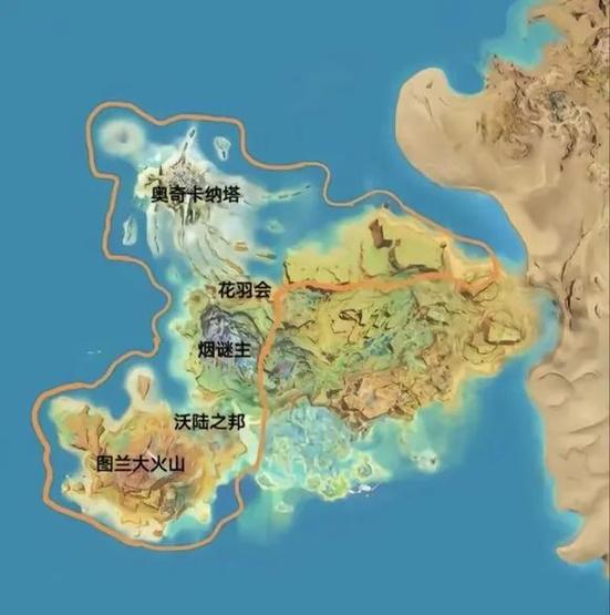 卡级专属地图