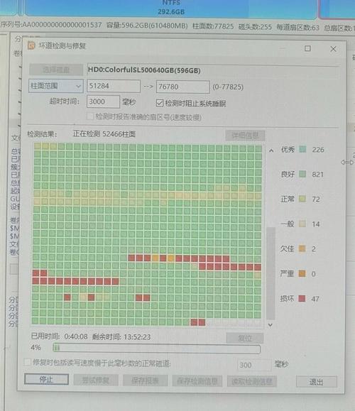 硬盘坏道unc图标