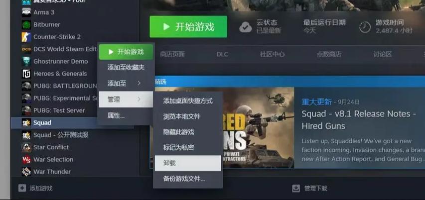 squad战术小队设置中文界面截图
