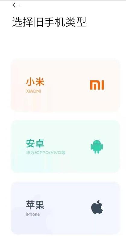 怎么把小米手机的东西转到华为上图标