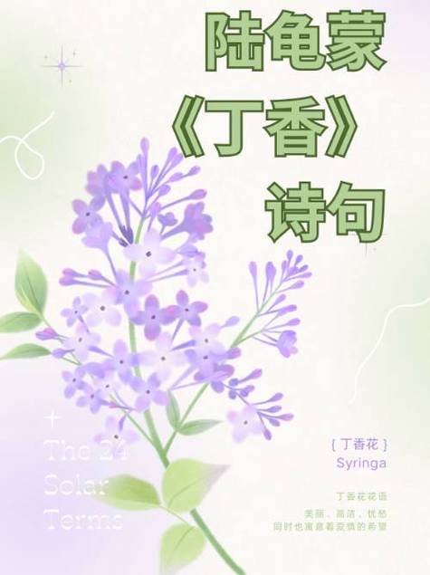 咏丁香花的诗图标