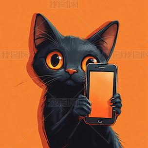 黑猫点赞APP图标