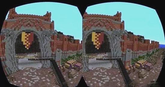 minecraft vr截图