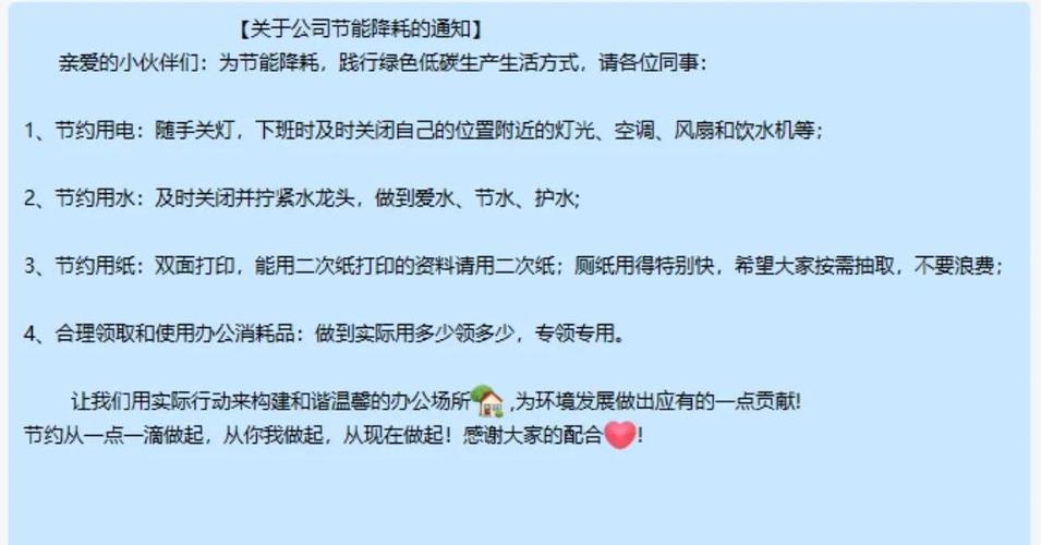 对公司节能降耗方面的建议图标
