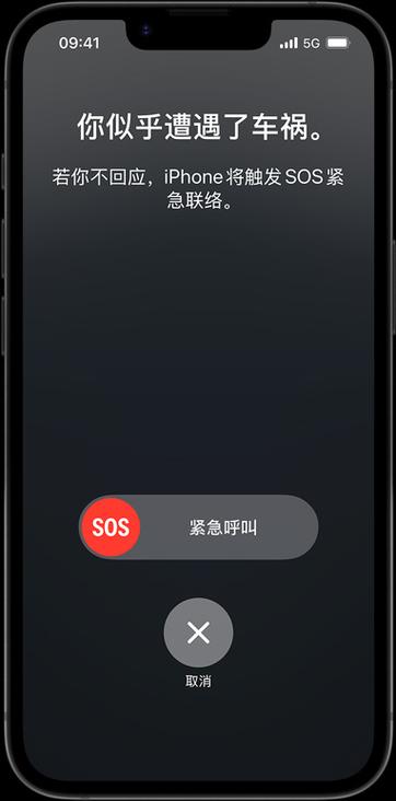 苹果手机出现SOS截图