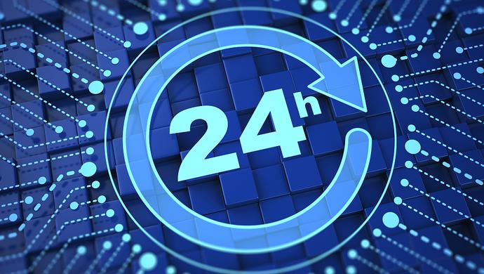 电脑可以24小时一直运行吗图标